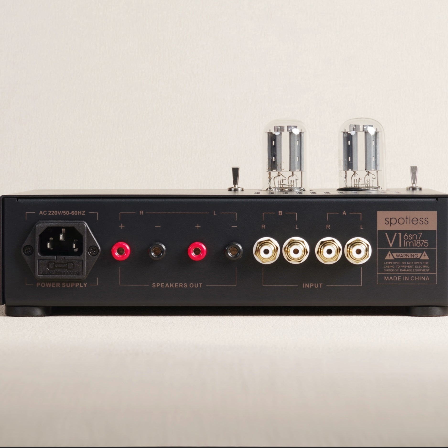 V1 Integrated Valve Class AB Amplifier – Spotless Audio